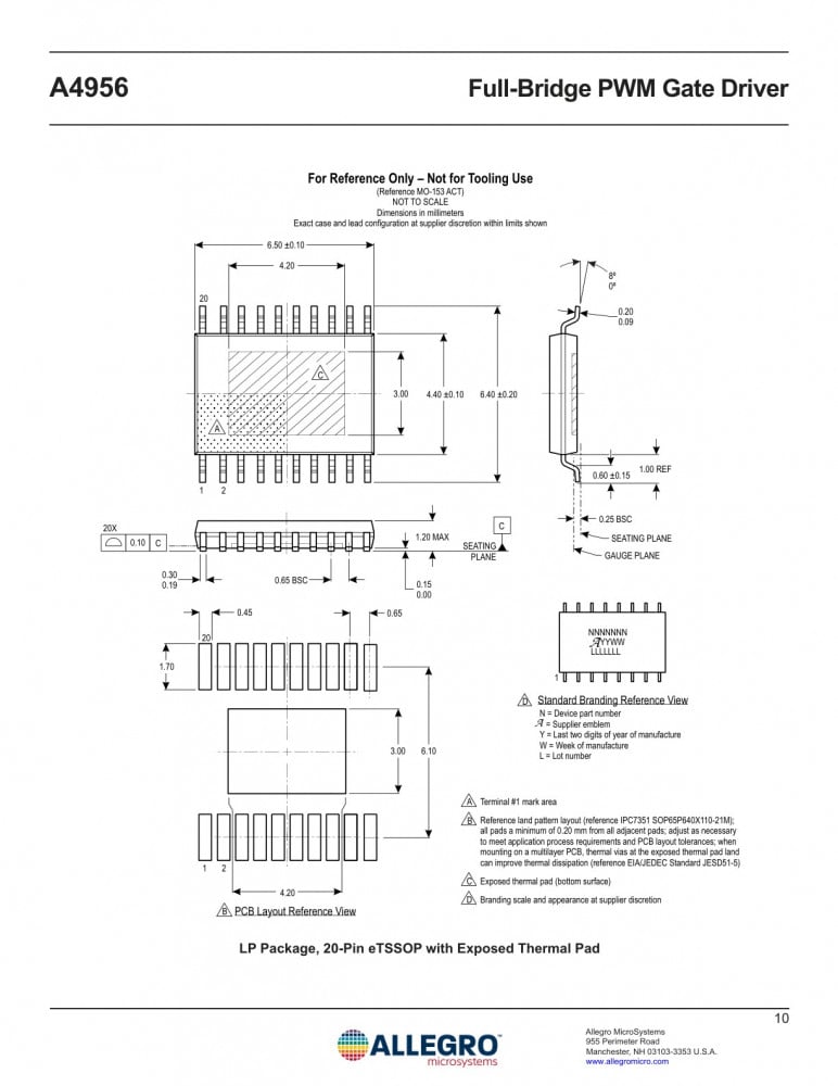 A4956 datasheet page 10