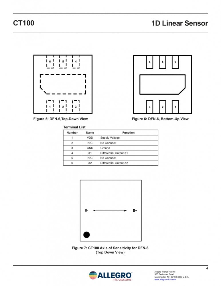 CT100 datasheet page 4