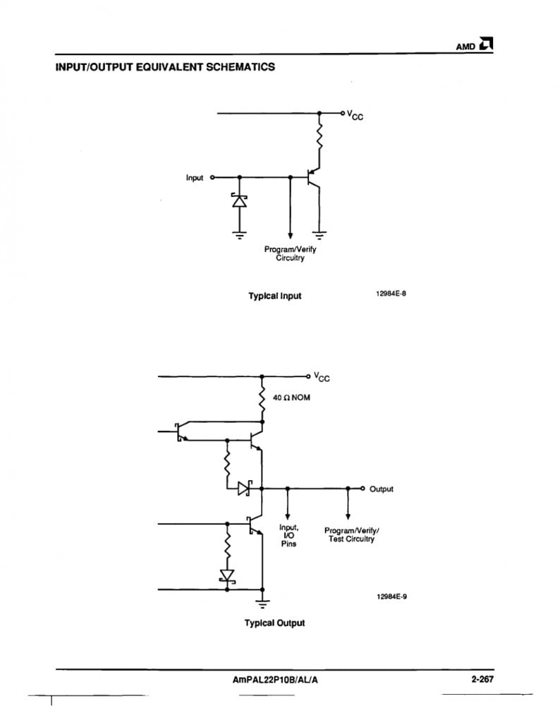 AMPAL22P10BJC datasheet page 9
