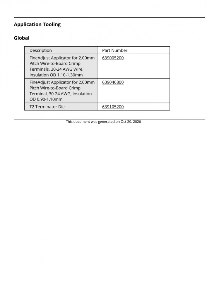 MOLEX 503948999 technical document image 3