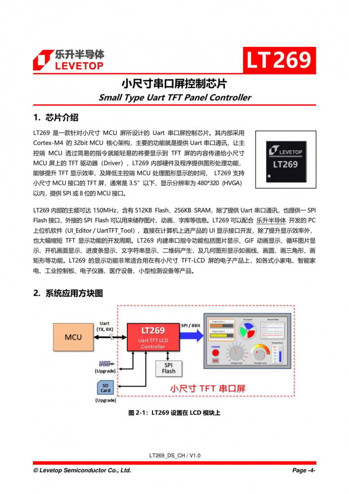 LT269 datasheet page 4