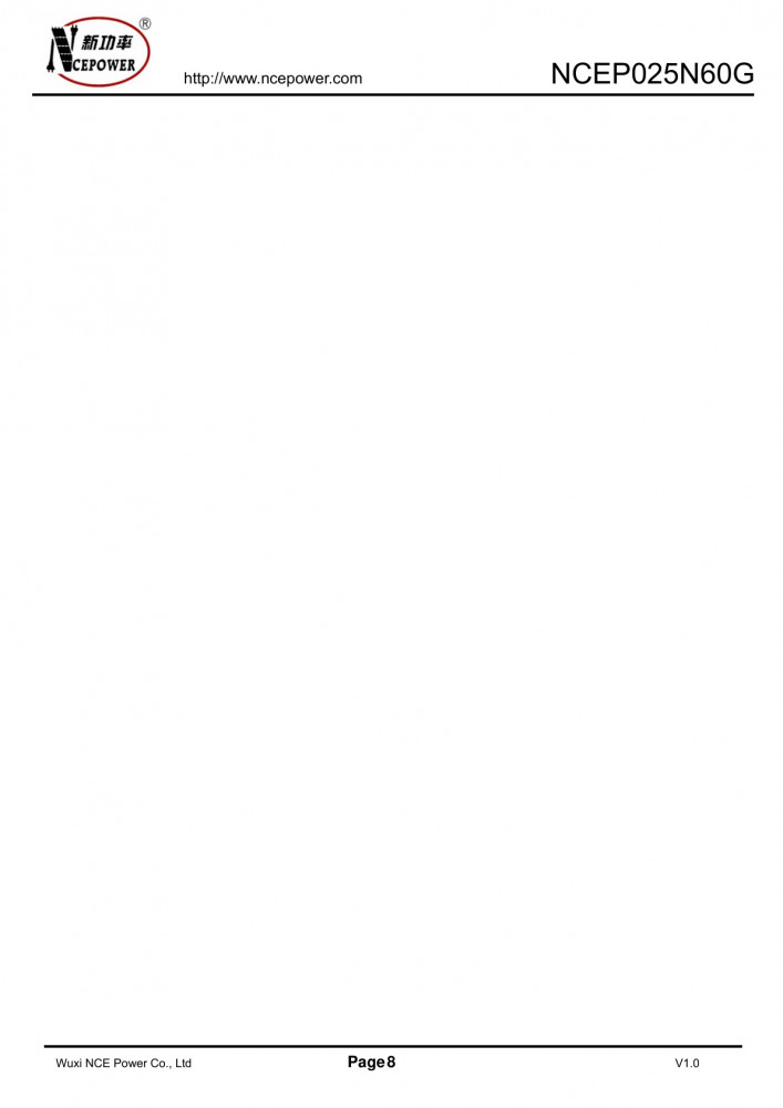 NCEP025N60G datasheet page 8