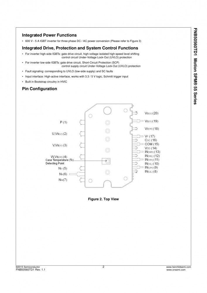 FNB50560TD1 datasheet page 3