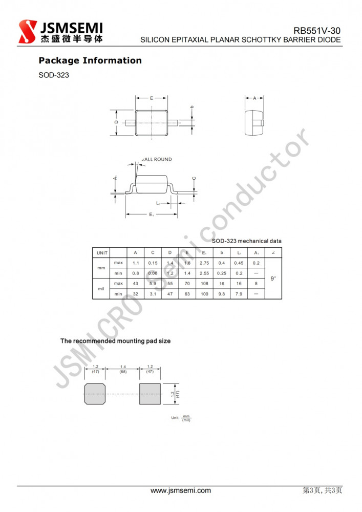 RB551V-30-JSM datasheet page 3
