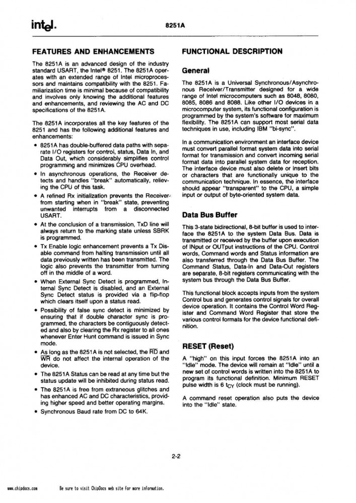 MD8251A datasheet page 3