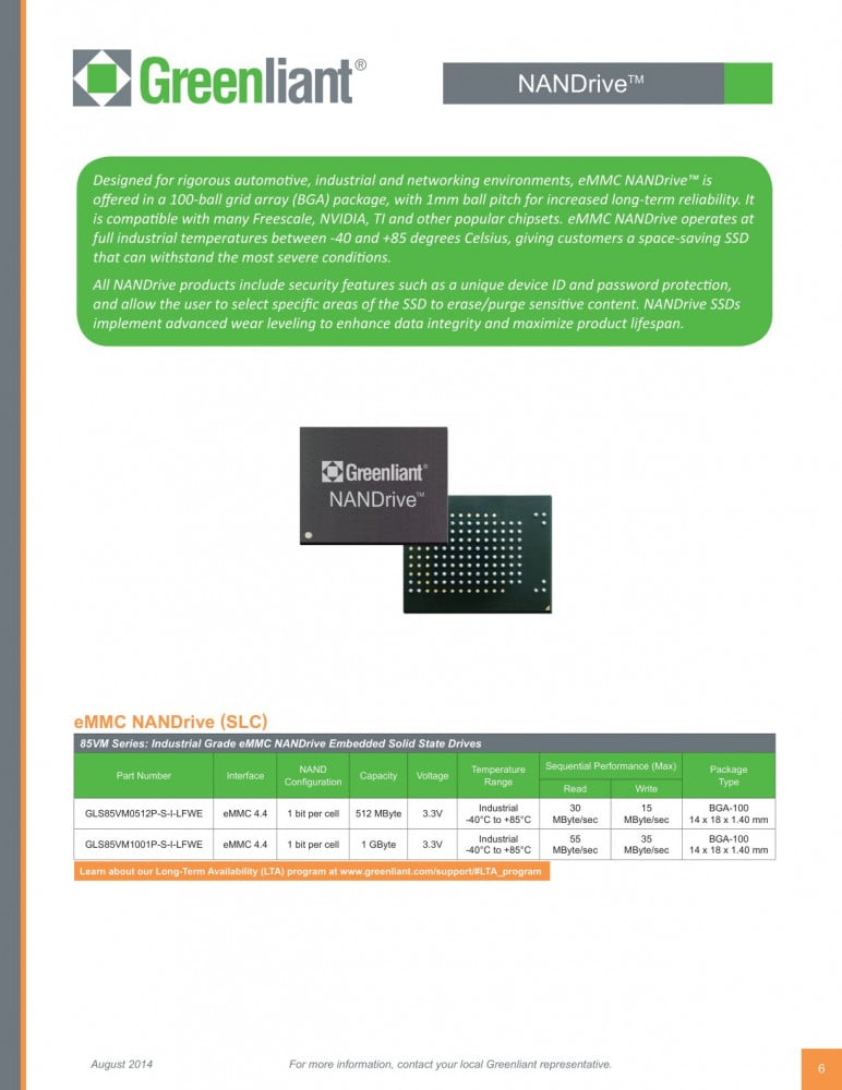 Greenliant document page 6