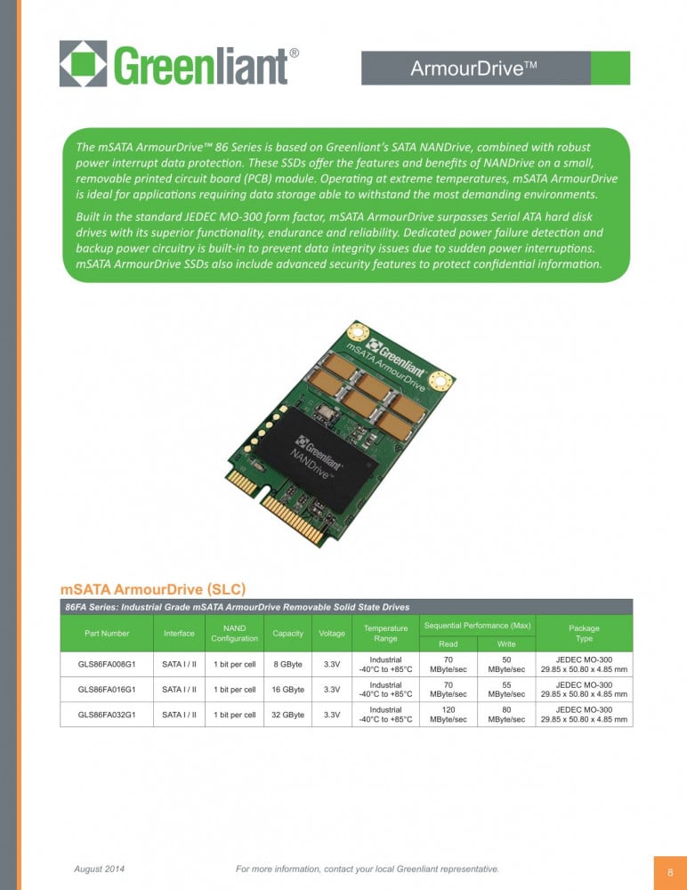 Greenliant document page 8