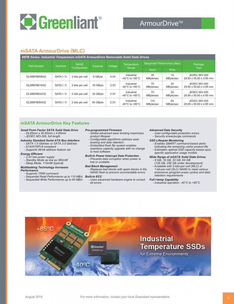 Greenliant document page 9
