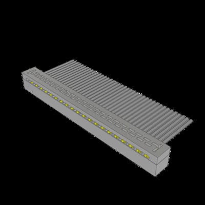 Samtec TCSD-20-01-F-N Free Hanging Panel Mount Chip for sale