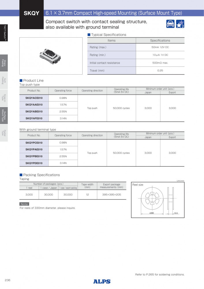 SKQYPCE010 technical document page 1