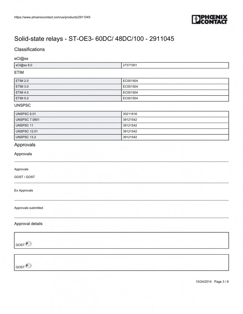 Phoenix Contact 2911045 technical document page 3