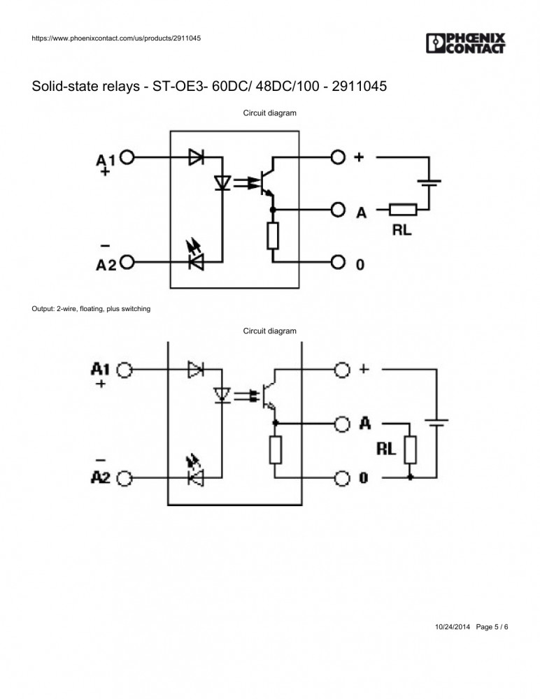 Phoenix Contact 2911045 technical document page 5