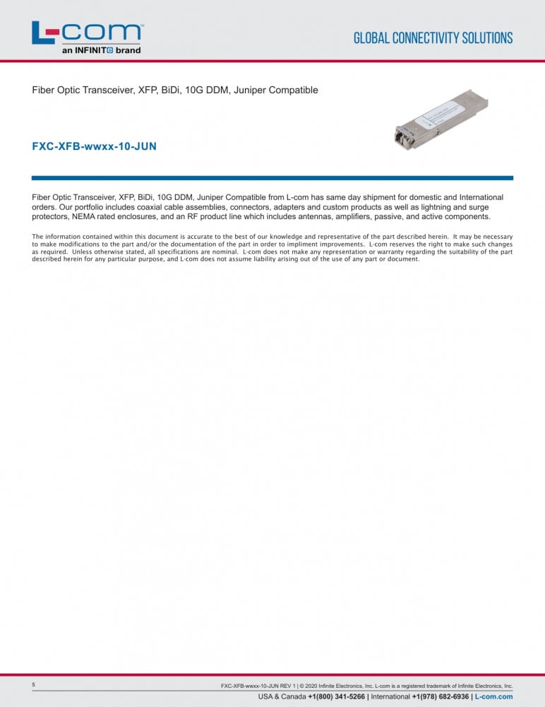 FXC-XFB-2310-10-JUN datasheet page 5