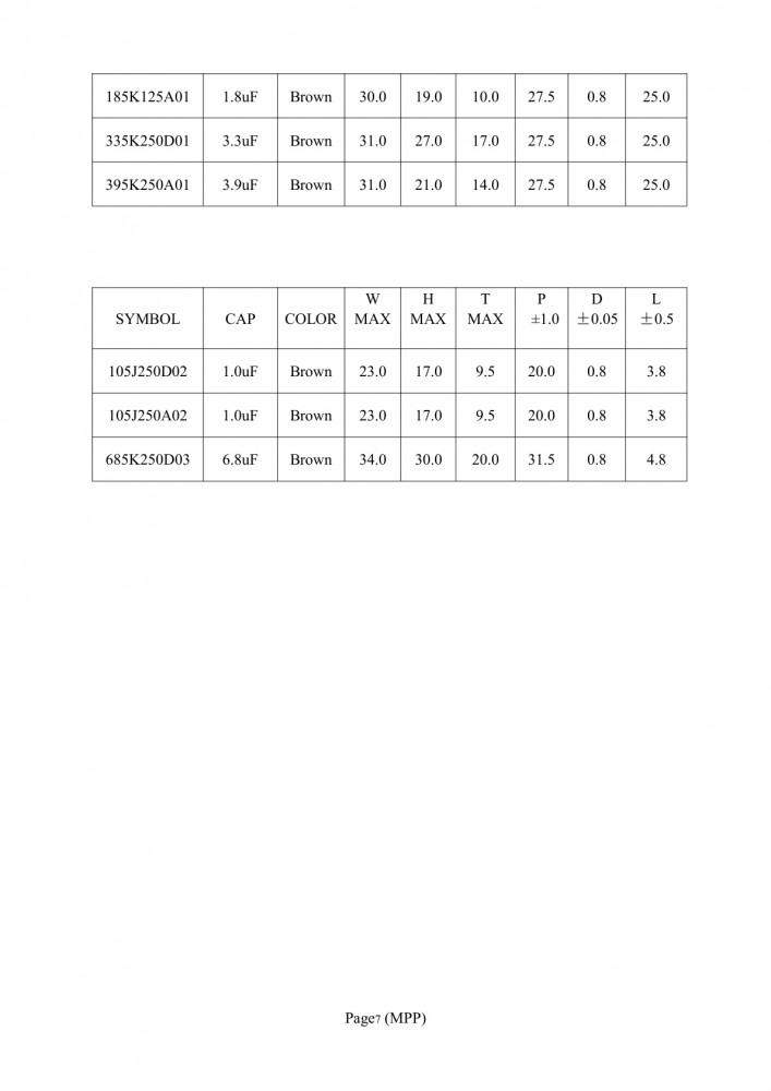 Jimson MPP outline and dimension page