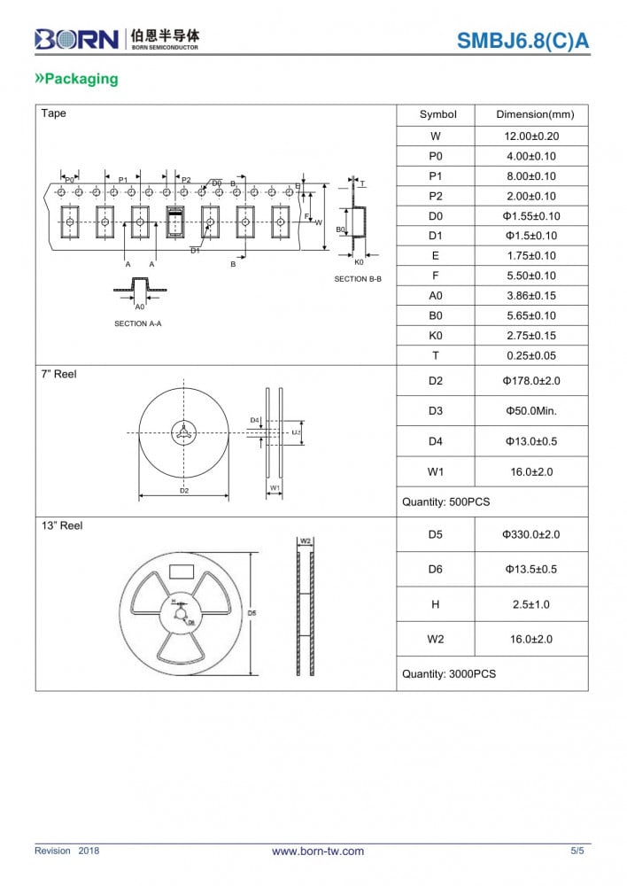 SMBJ6.8CA datasheet page 5