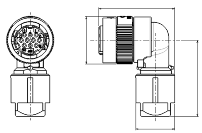 JAE Electronics JN1VDS10SL1 Circular Connector Housing for sale