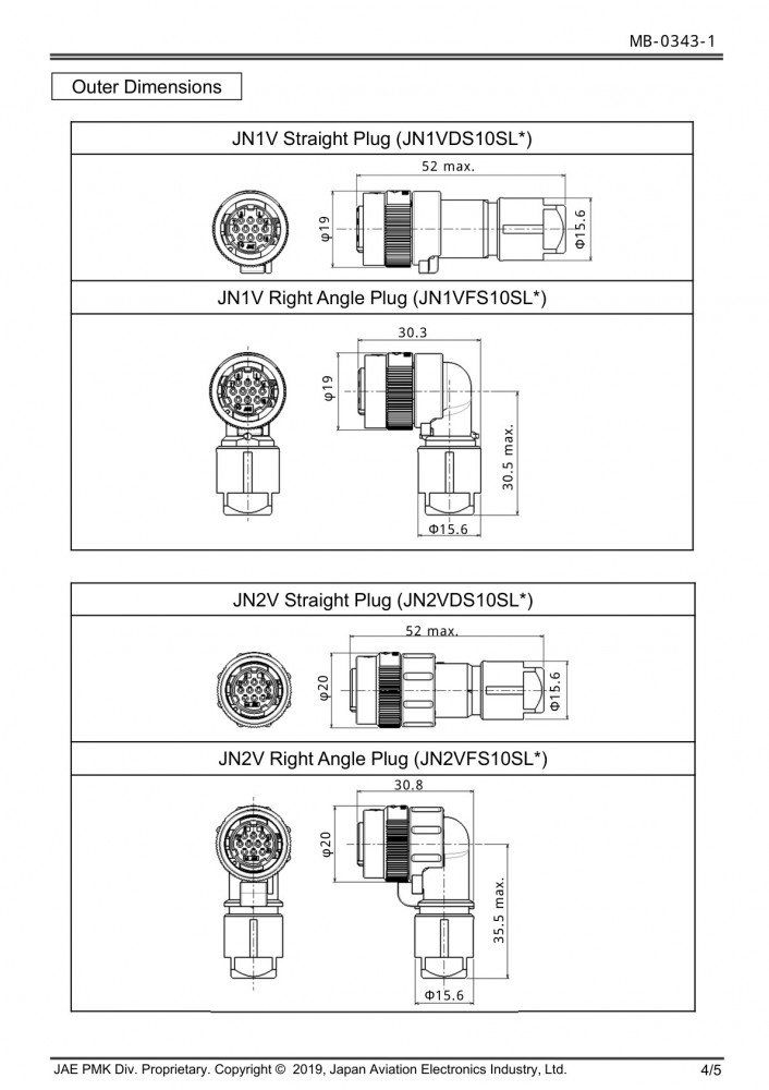 JN1V JN2V Series documentation page 4