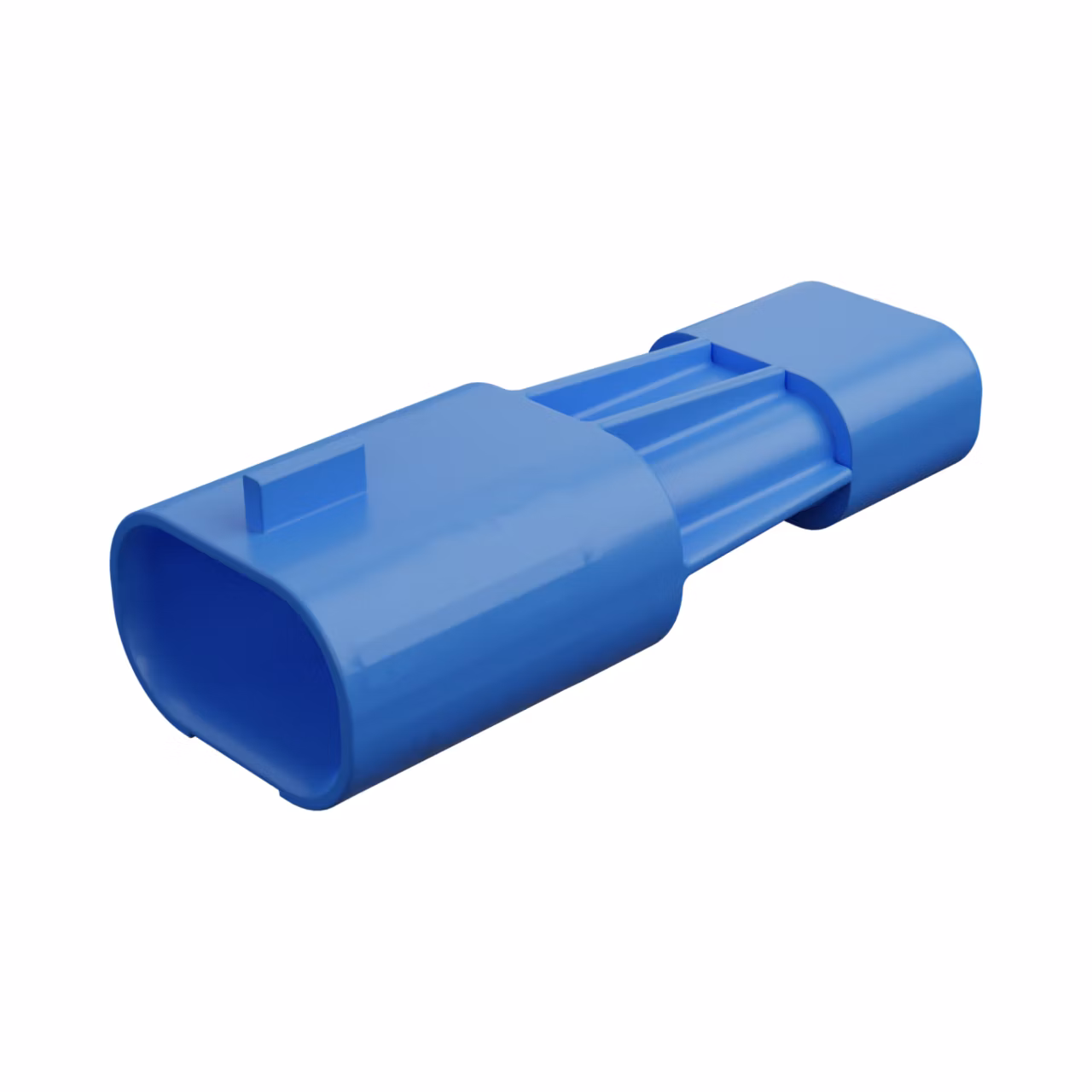 Squba Sealed Plug Assembly, 1.80mm Pitch, Single Row, 4 Circuits, Blue for sale