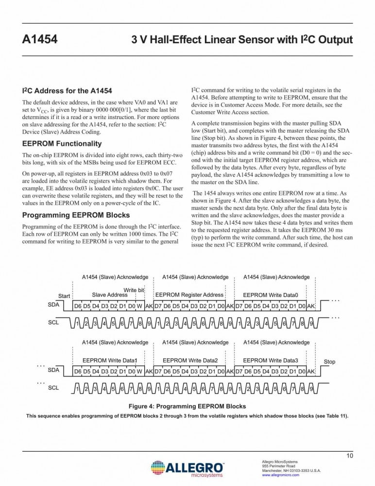 A1454 datasheet page 10