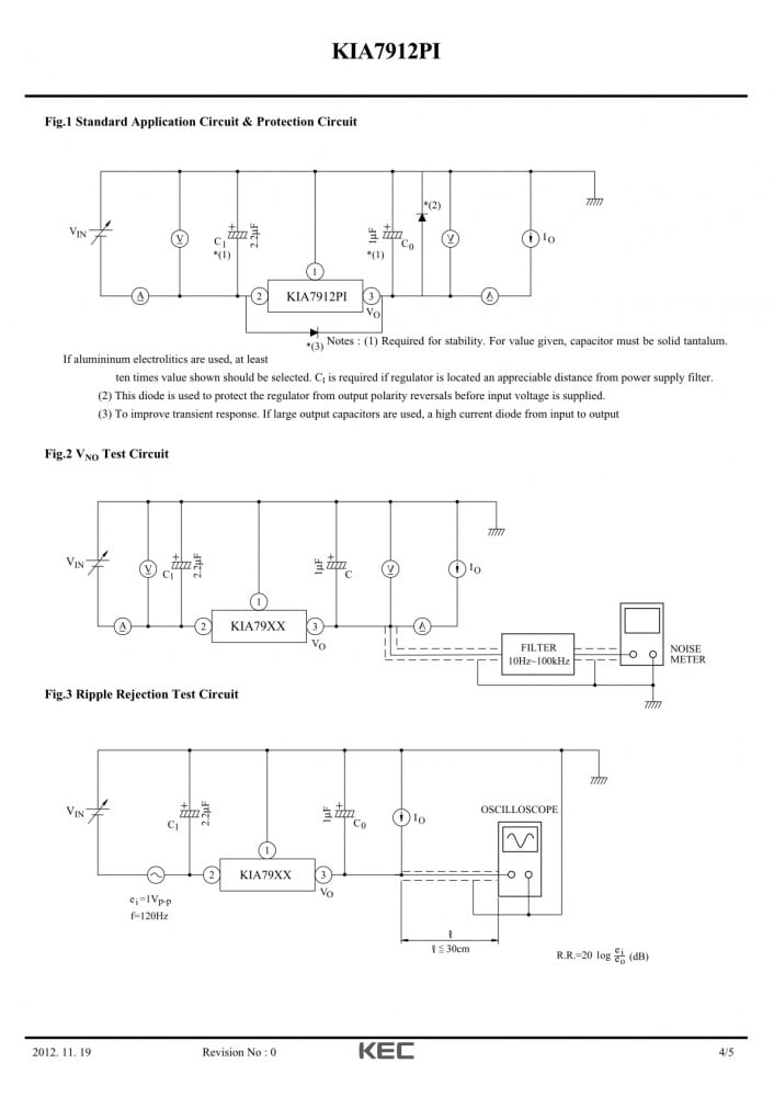 KIA7912PI-U/PF datasheet page 4