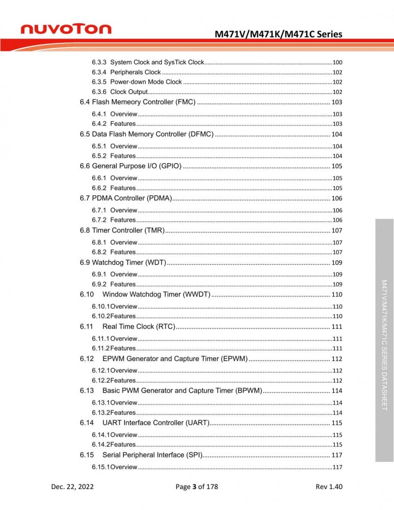 M471 datasheet preview page 3