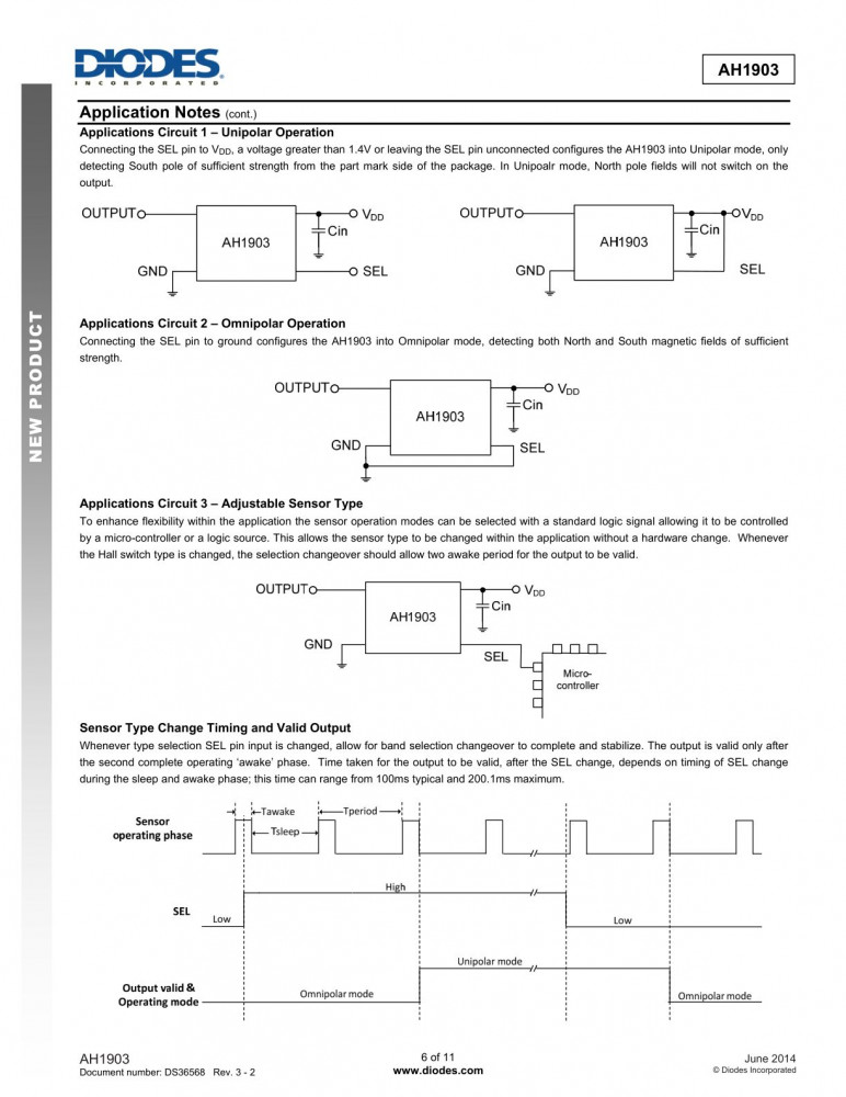 AH1903 datasheet page 6