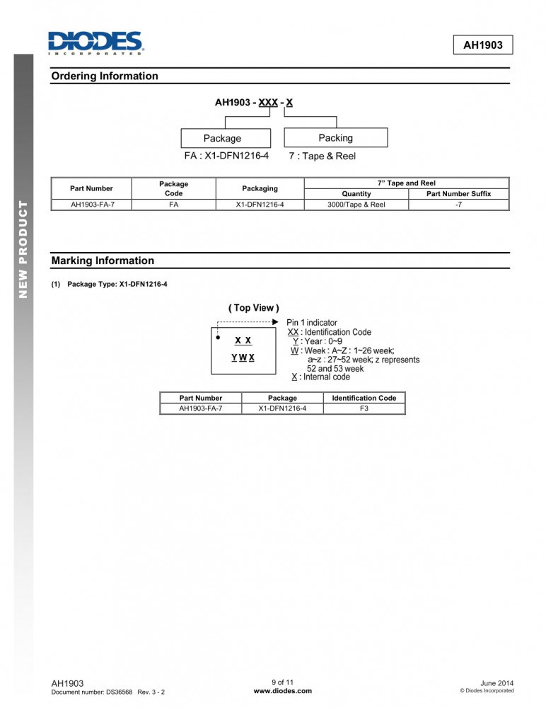 AH1903 datasheet page 9