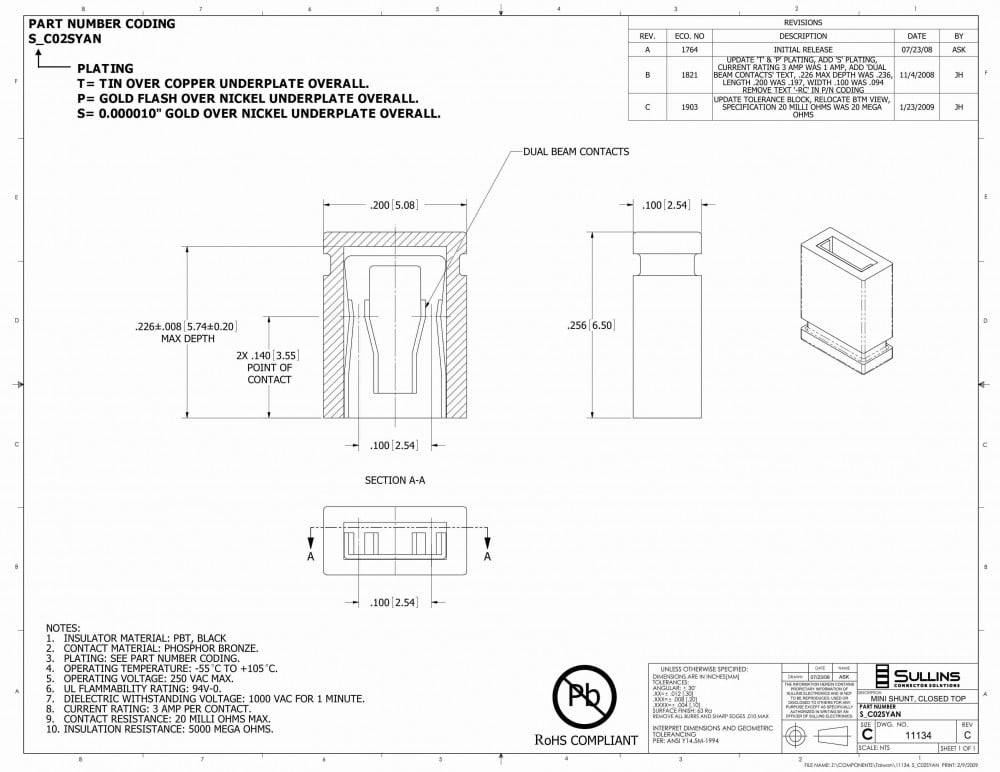 STC02SYAN technical document preview