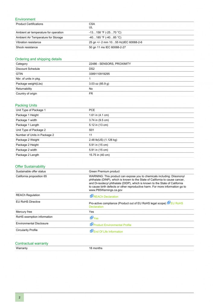 XS4P12PC410 technical document page 2