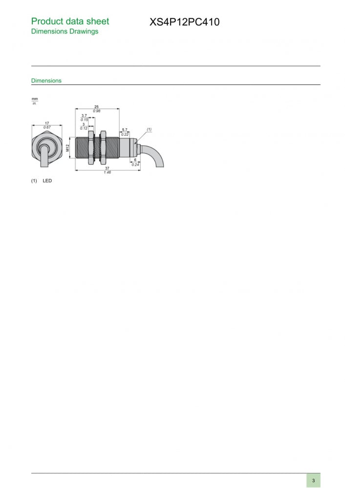 XS4P12PC410 technical document page 3