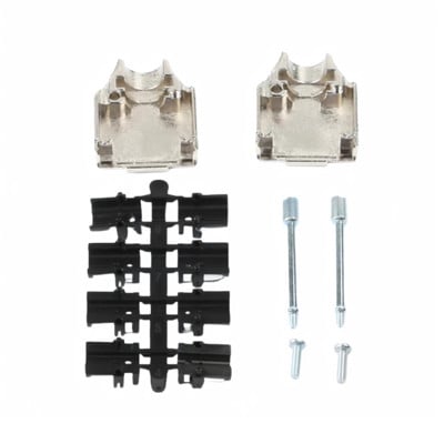 MH CONNECTORS MHDTZK25-RA-K D-Sub Backshell Hood