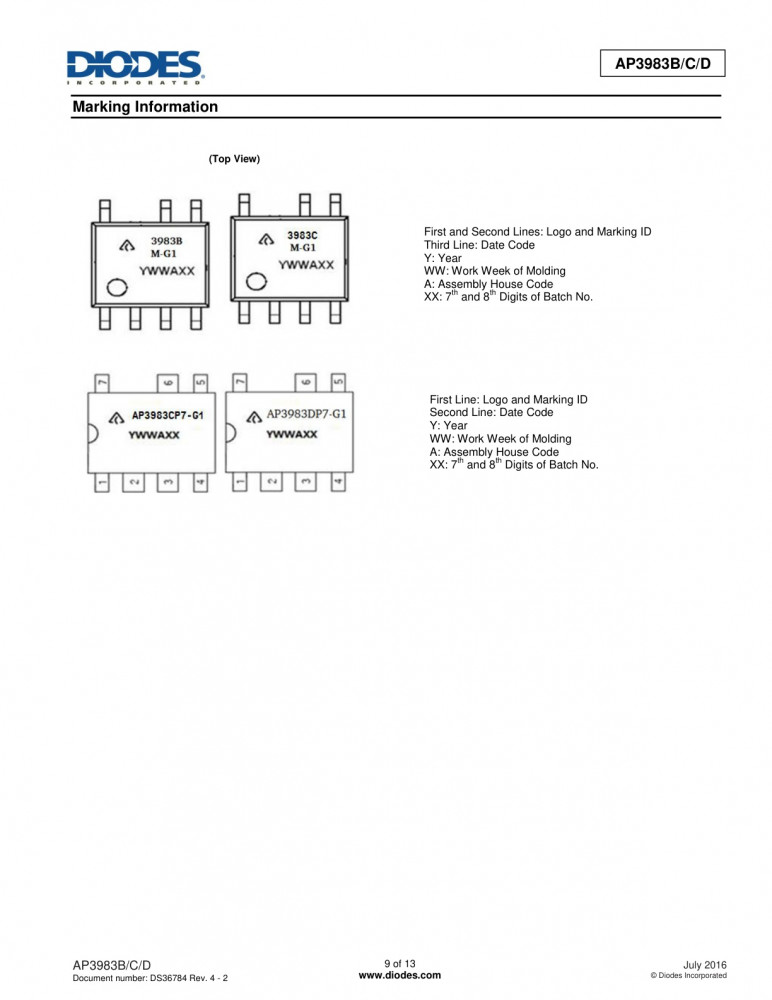 AP3983BMTR-G1 datasheet page 9