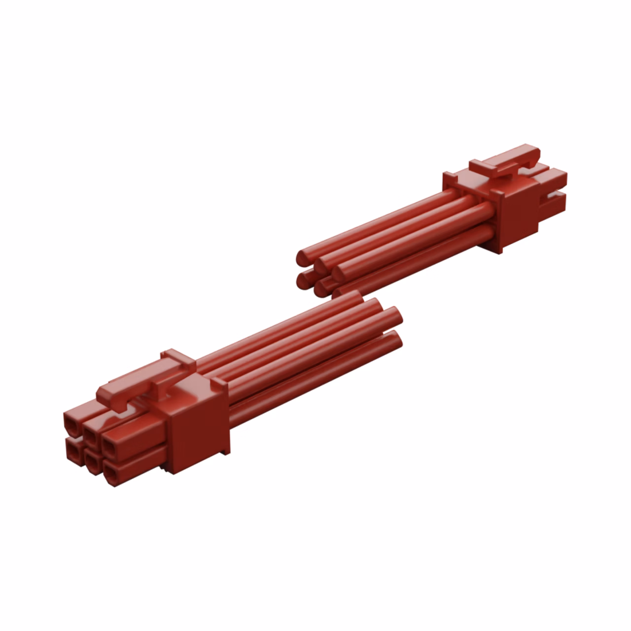 Mini-Fit Versa Color-to-Mini-Fit Versa Color Off-the-Shelf (OTS) Cable Assembly, 4.20mm Pitch, Dual Row, 300.00mm Length, 6 Circuits, Red for sale