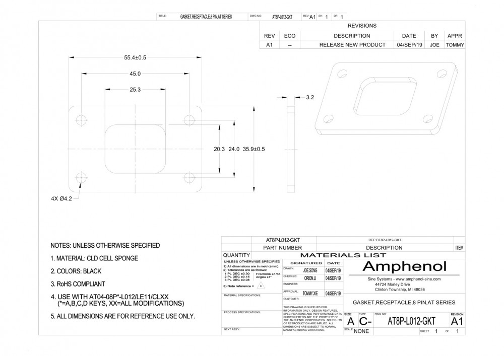 AT8P-L012-GKT technical drawing preview