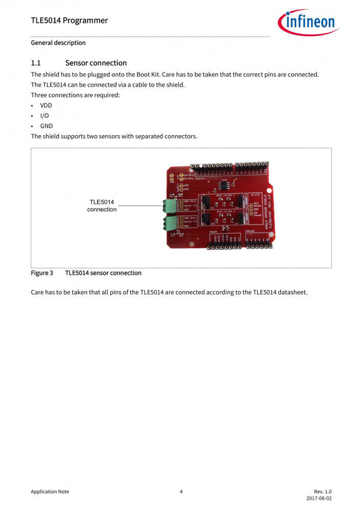 TLE5014 programmer documentation page 4