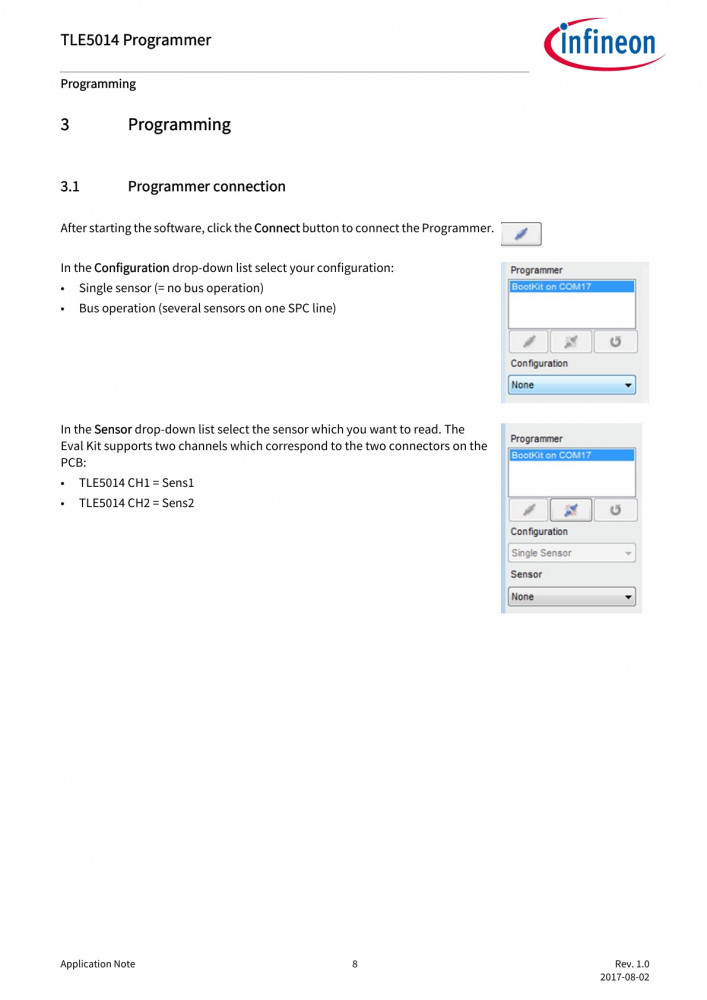 TLE5014 programmer documentation page 8