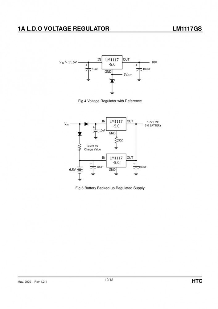 LM1117GS datasheet page 10