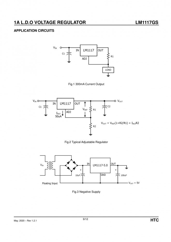 LM1117GS datasheet page 9