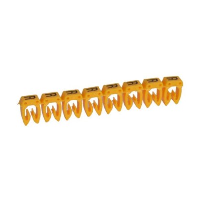 Marker Memocab - for wiring - international colour code - number 1 - brown