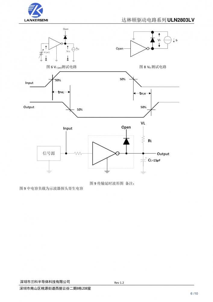 ULN2803LV datasheet page 6