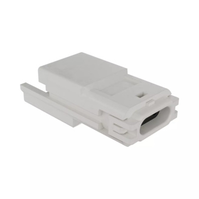Mizu-P25 5.00mm Pitch Waterproof Wire-to-Wire Plug Housing for AVSS 0.3, 2 Circuits, White for sale