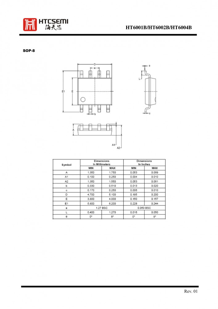 HT6002BRZ datasheet page 6