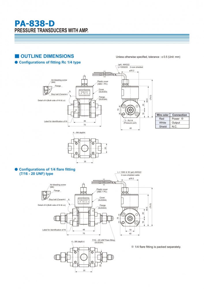 PA-838 technical document page 4