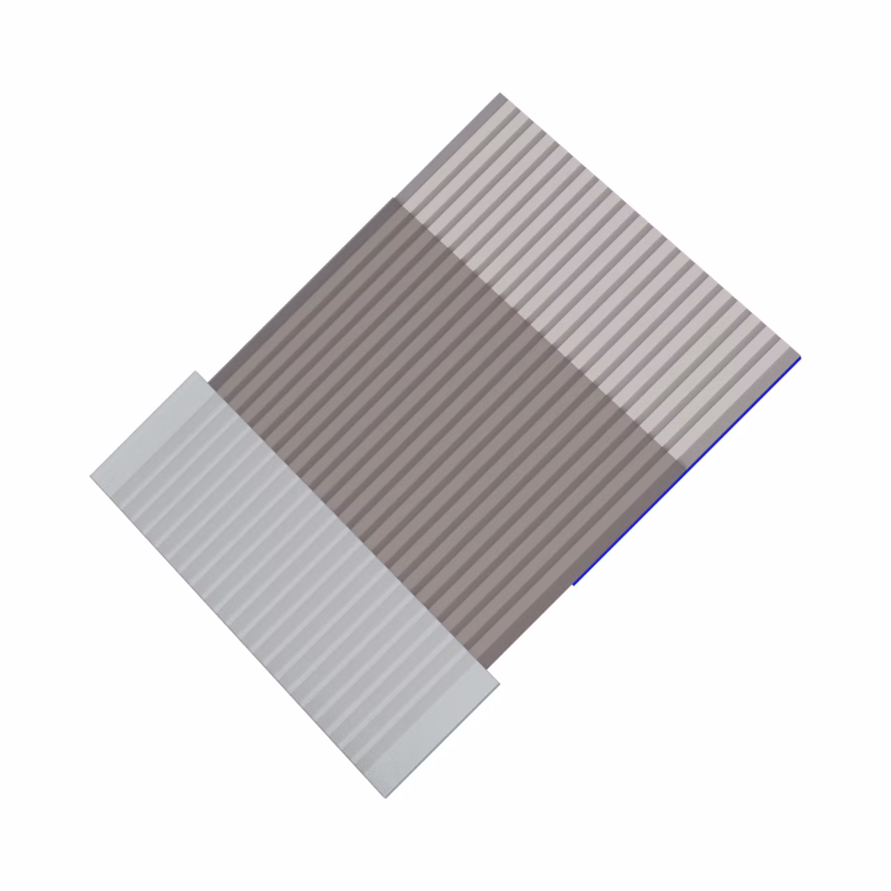 0.50mm Pitch Premo-Flex FFC Jumper, Opposite Side Contacts (Type D), 51.00mm Cable Length, Tin (Sn) Plating, 21 Circuits, with Shield for sale