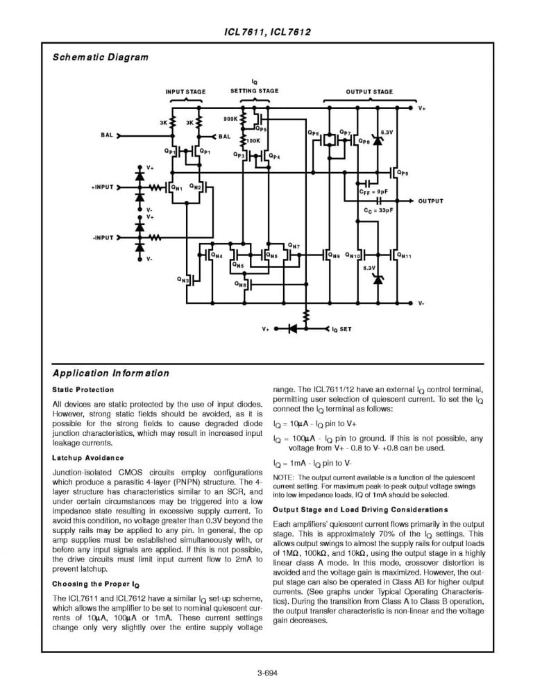 ICL7612DMTV datasheet page 7