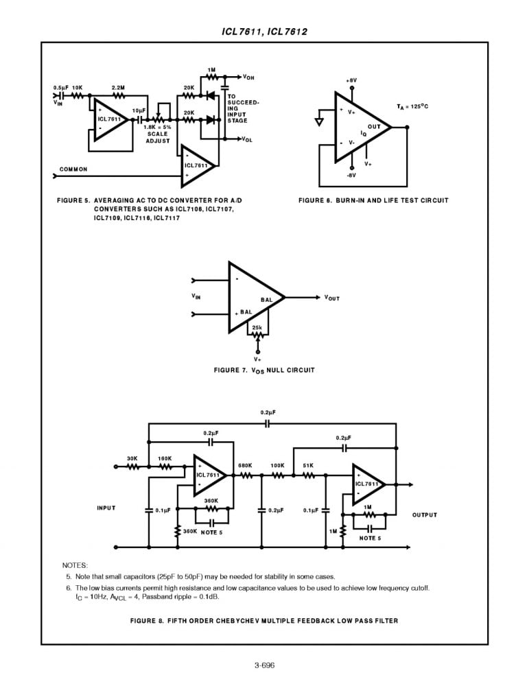 ICL7612DMTV datasheet page 9