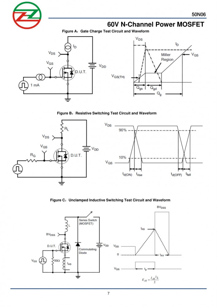 BCD50N06 datasheet page 7