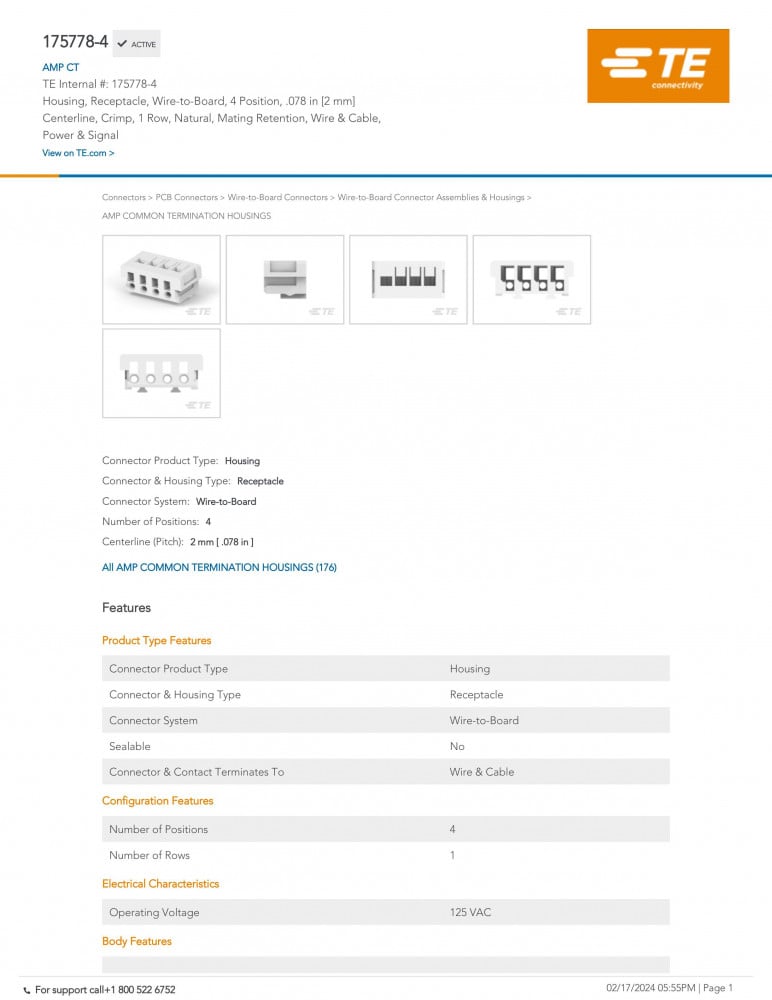 175778-4 technical document page 1