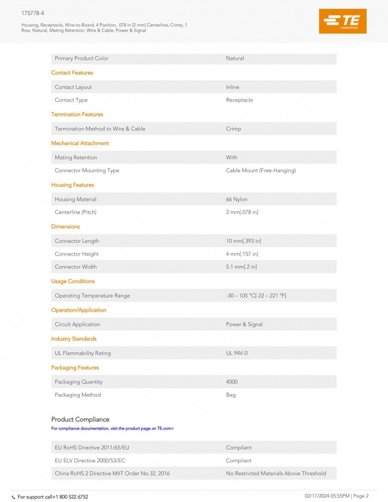 175778-4 technical document page 2