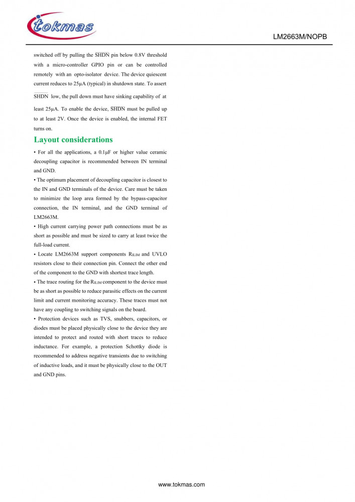 LM2663M datasheet page 10
